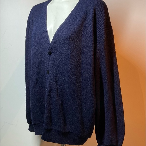 Sweaters | Vintage Grunge Cardigan 196s 100 Orlon Acrylic Kurt Cobain ...